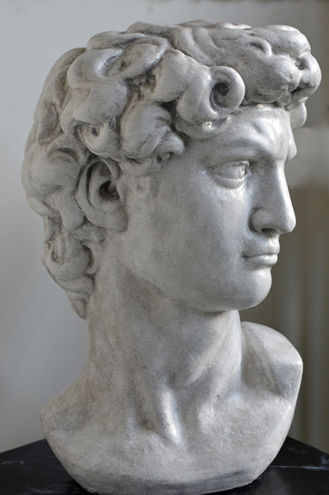 borstbeeld David – BEELD-in-HUIS